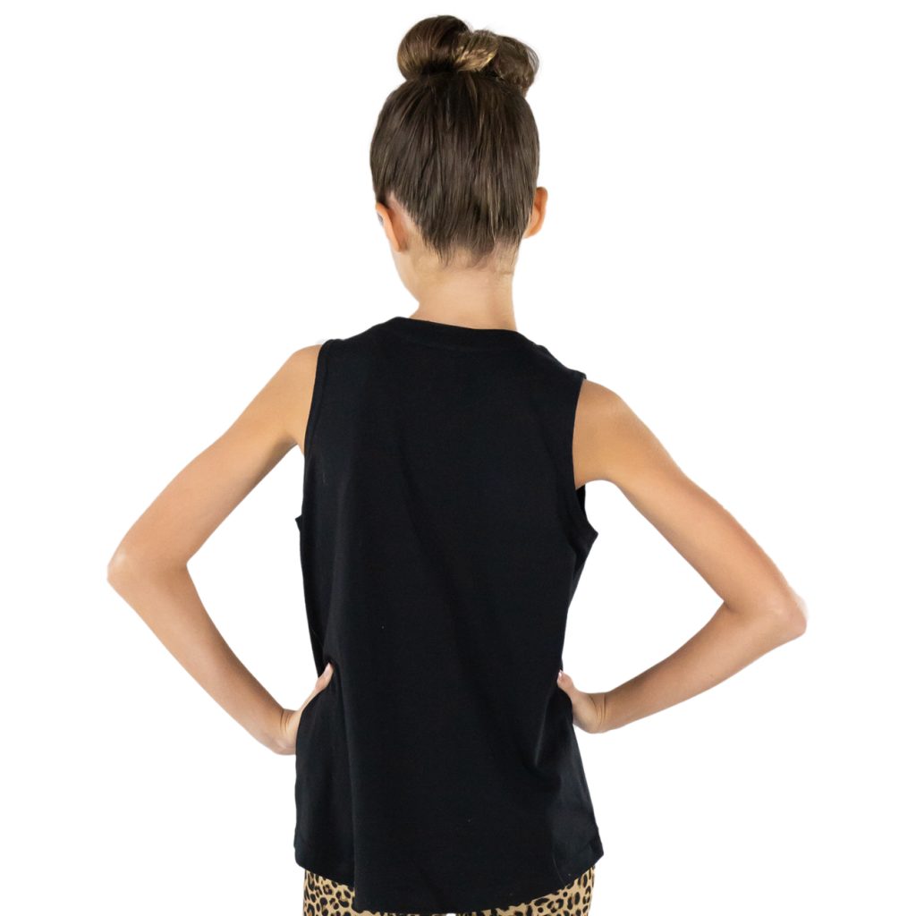 Tank Girls Cott/poly Everlast Jr Cheetah - Everlast