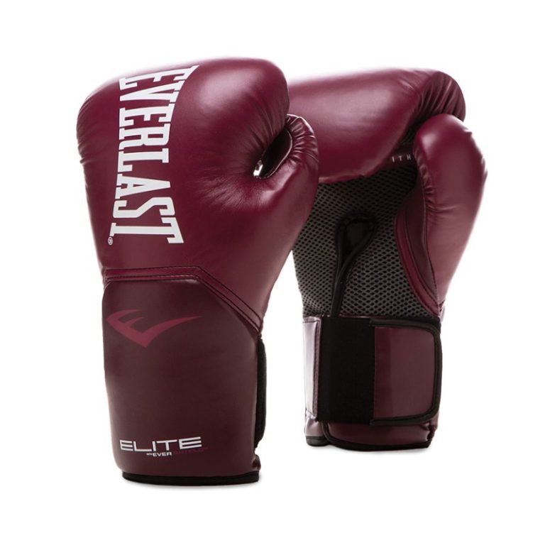 Guante Box Everlast Proelite V2 Rojo Vino 16 Oz - Everlast