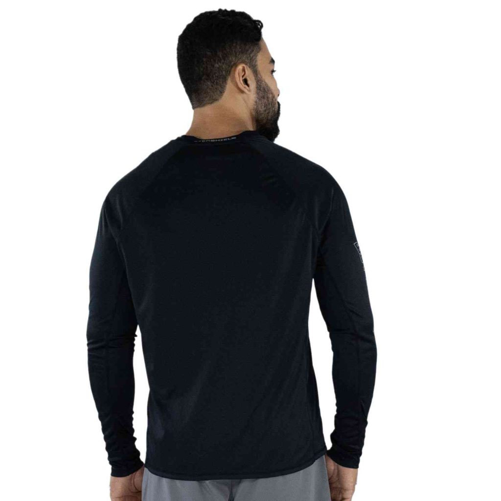 L/S Poly Poly Rashguard Dressel Iii BK - Everlast