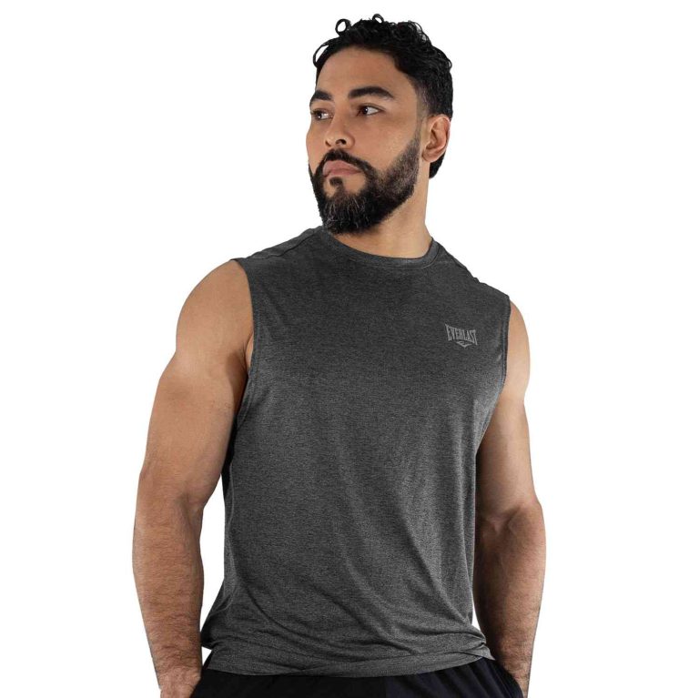 Tank Men Poly Everlast Flex Bk M6 S - Everlast