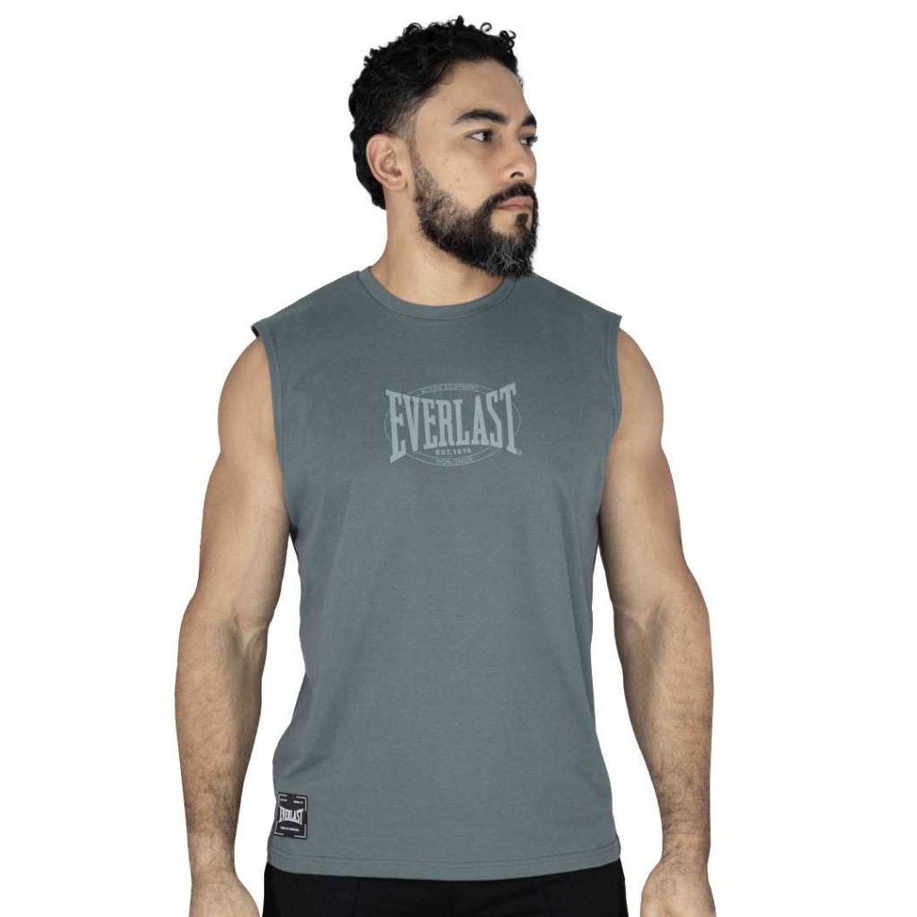 Tank Men Cott/Poly Everlast Essentials GN - Everlast