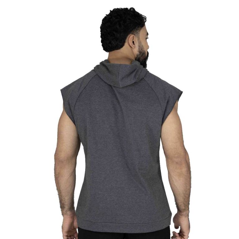 Hoodie Vest Men Poly/Cott Everlast Boxing CH - Everlast