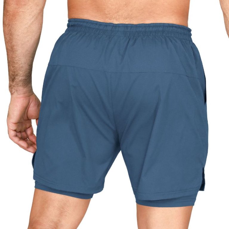 Short 2in1 Men Poly Everlast Track Ii 5\" Na M6 - Everlast